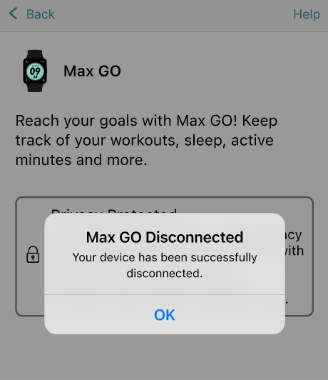 How to disconnect Max GO for Max Buzz? – Personify Health