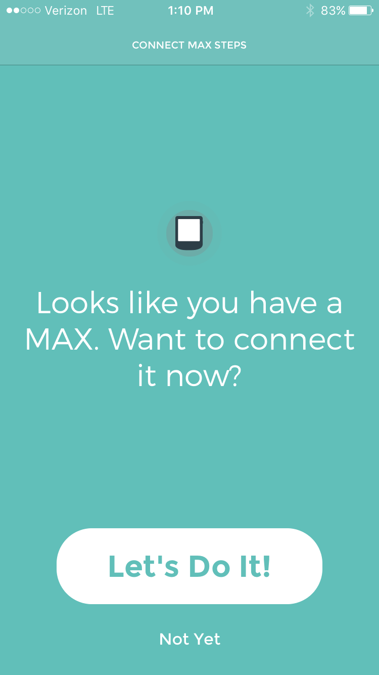 My Max Activity Tracker is not syncing using the Personify Health ...