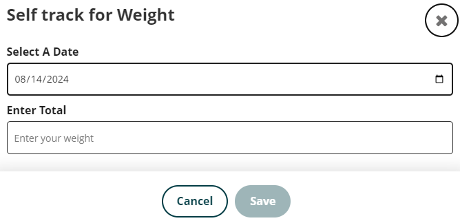 How to manually enter your weight measurement? – Personify Health