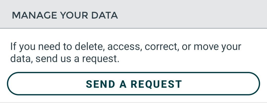 How to submit a Data Request via App? – Personify Health