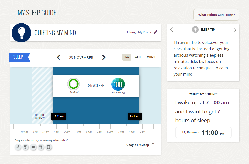 How to Access the Sleep Guide – Personify Health