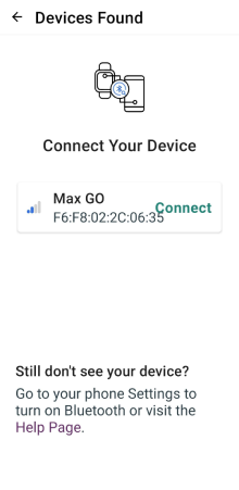 How to connect Max GO device to the Personify Health App? – Personify ...