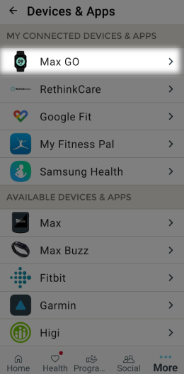 How to Connect Max Go Device to the Personify Health App? – Personify ...