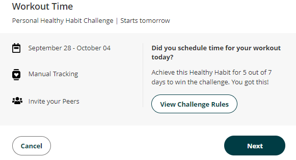 How to create a Healthy Habit Challenge? – Personify Health
