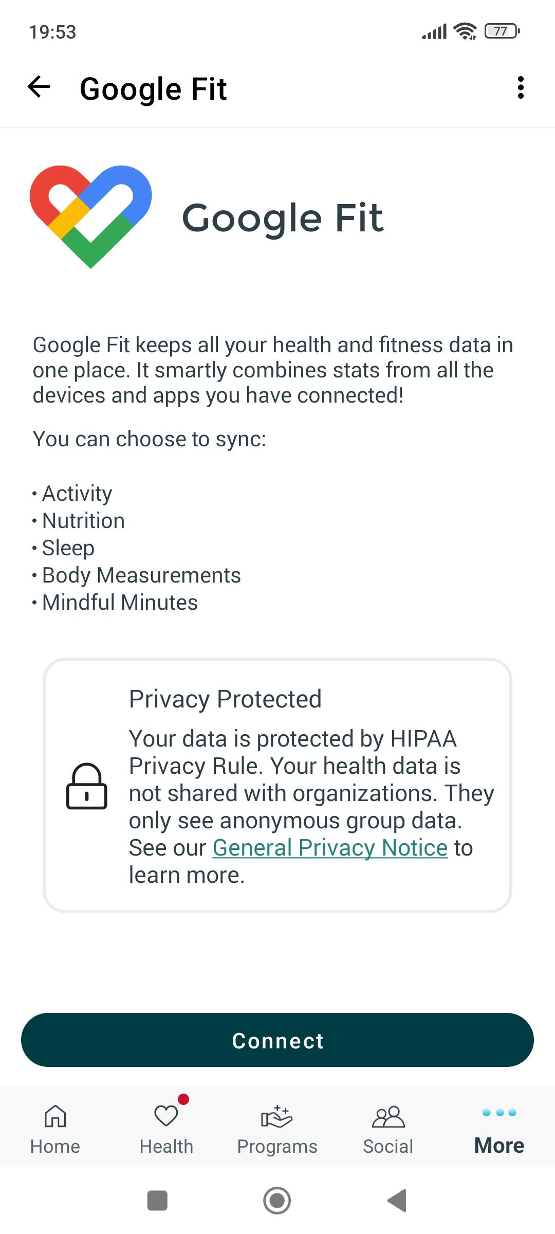 How to Connect Google Fit to Personify Health – Personify Health
