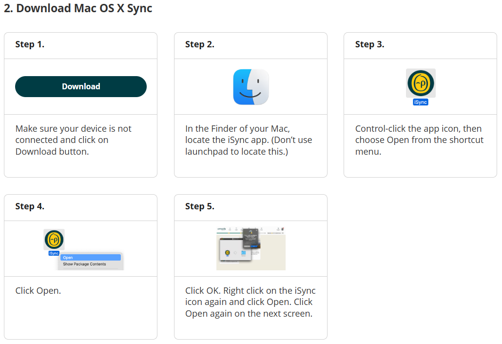 How to download the iSync Software? – Personify Health