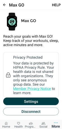 How to connect Max GO device to the Personify Health App? – Personify ...