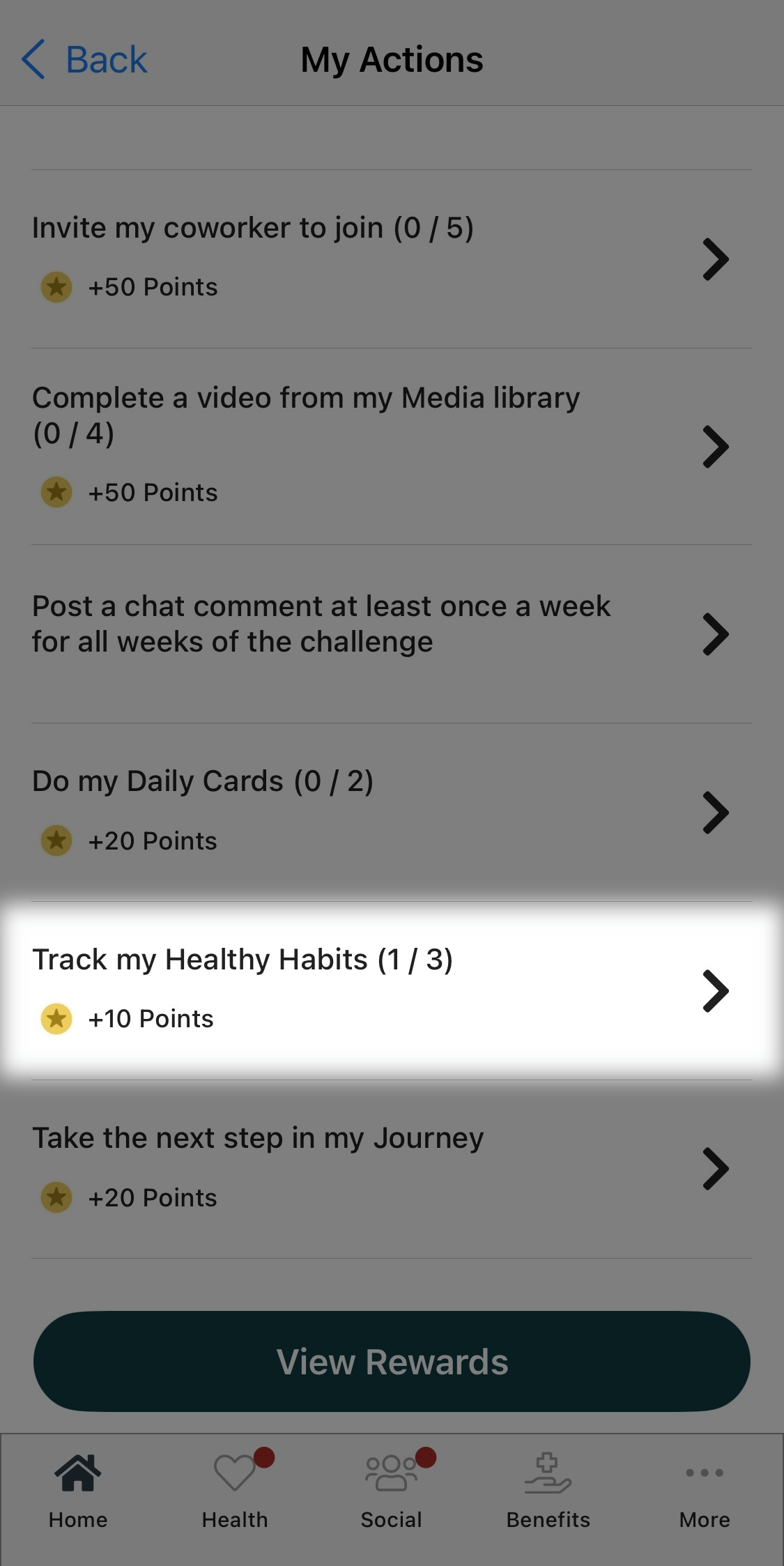 How to track your Healthy Habits using the Personify Health mobile app ...