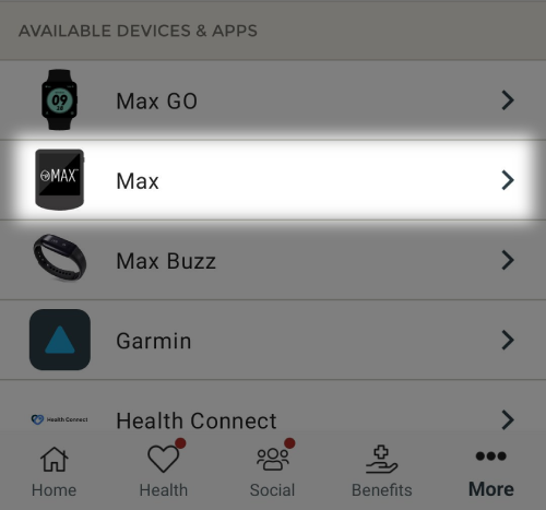 How to register your Max using the Personify Health mobile app ...