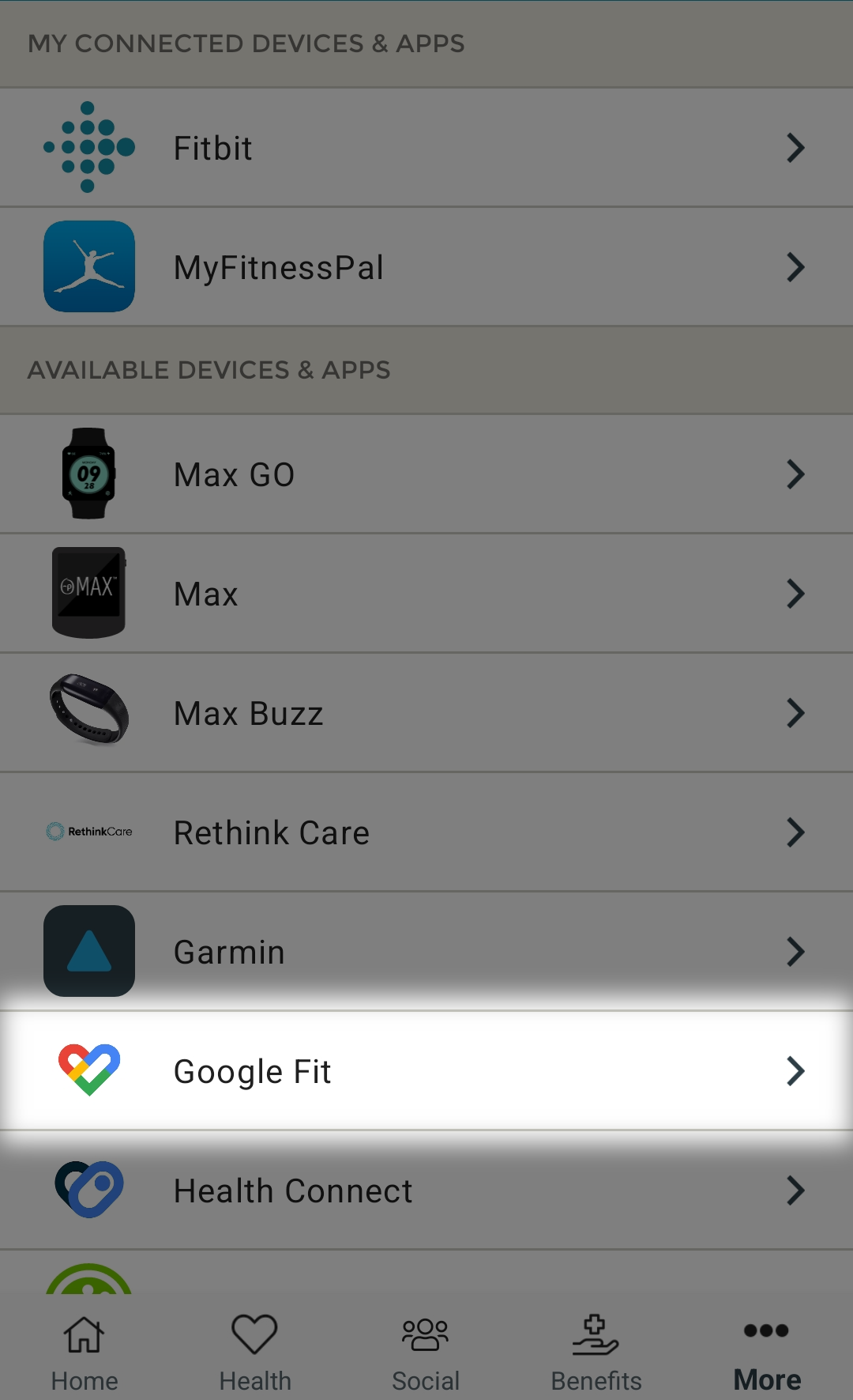How to connect Google Fit to Personify Health – Personify Health