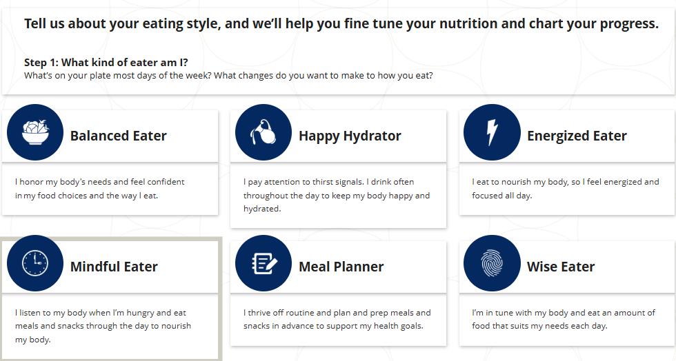 How to change your Nutrition Profile – Personify Health