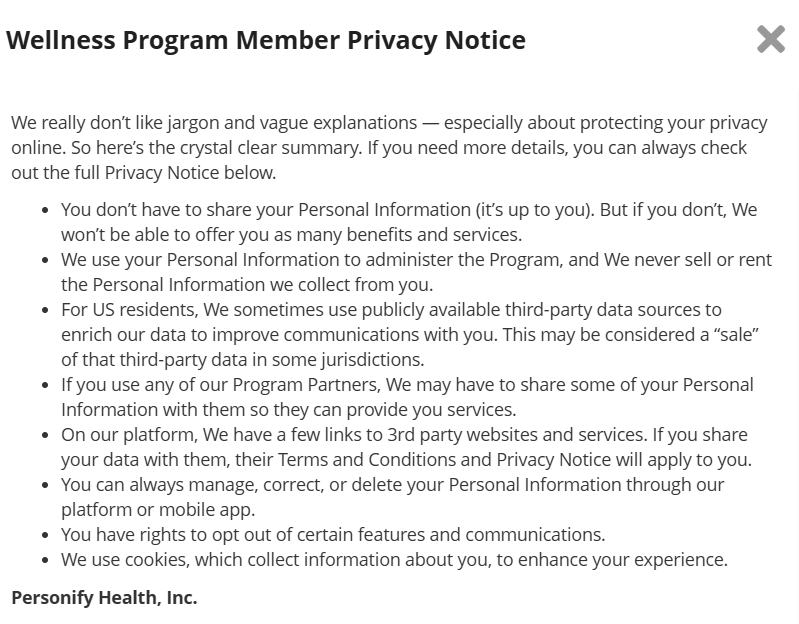 How to locate Privacy Policies in your Personify Health account ...