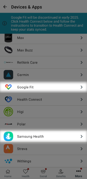 How to track steps using the Personify Health mobile app for Android ...